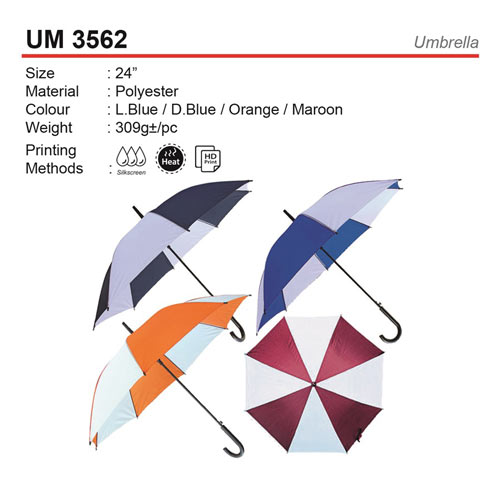 Foldable Auto Open Umbrella (UM550-II) – Pembekal Cenderahati