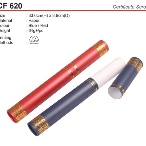 Certificate scroll holder (CF623) – Pembekal Cenderahati